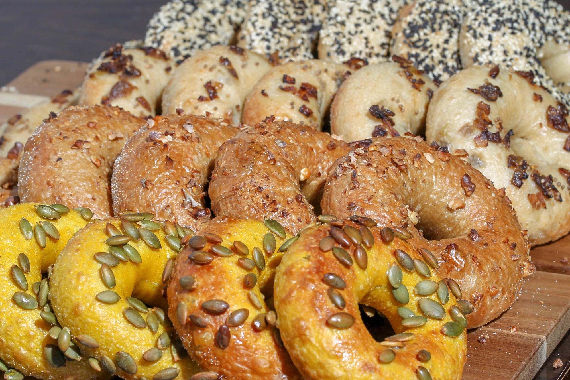 Three Bagels Bakery - Hand Rolled Bagels and Doughnuts – Three Bagels ...